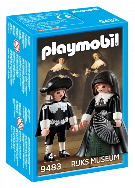 PLAYMOBIL® 9483 EDITION Spéciale Collector Rembrandt Marten & Oopjen ...