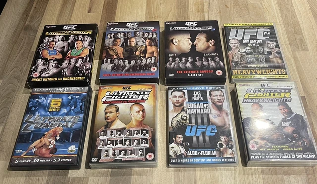 BUNDLE OF 8 UFC dvd's - 32 DVD 📀 discs Ultimate Fighting Championship 🔥 ...