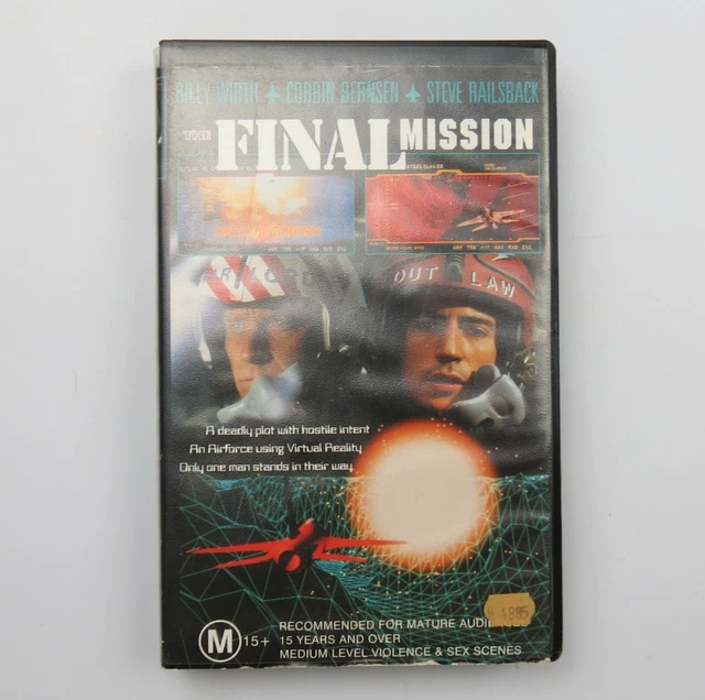THE FINAL MISSION VHS Video Tape Vintage Billy Wirth $19.95 - PicClick AU