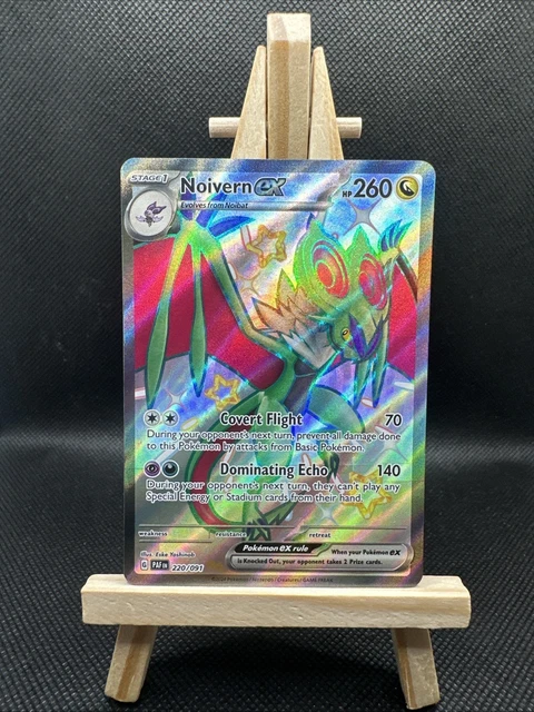 POKÉMON TCG NOIVERN ex Paldean Fates 220/091 Holo Shiny Ultra Rare £2. ...