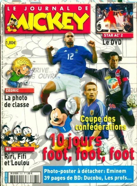 LE JOURNAL DE Mickey n°2661 : Coupe d... - Collectif - V237309 EUR 9,29 ...