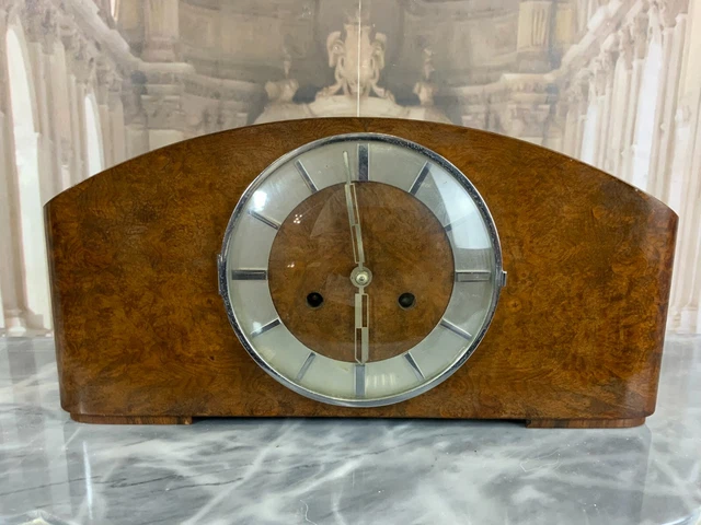 ANCIENNE HORLOGE BUFFET Horloge De Table Kienzle Consola Art Deco Horloge De Cheminée EUR 162,26 ...