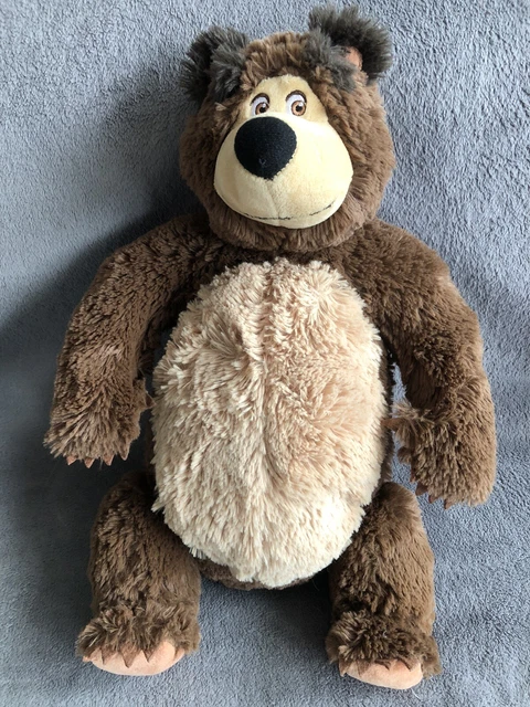 MASHA AND THE Bear 16” Brown Bear Soft Toy Plush By Simba Toys £9.99 ...