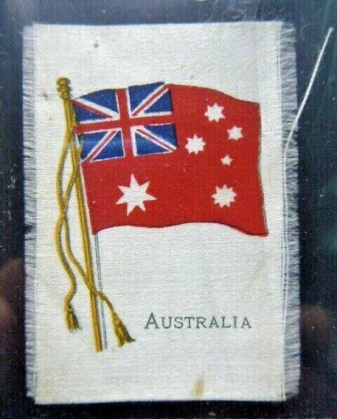 JOHN SINCLAIR SILK Ww1 "Flags" Caption 'Blue Caption' France 1/24 1914 ...