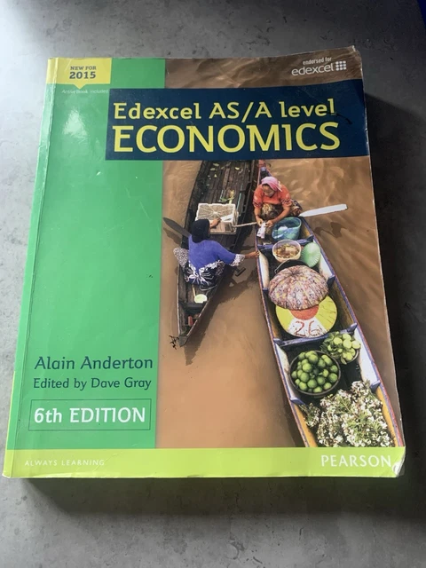 EDEXCEL AS/A LEVEL Economics Student book by Alain Anderton £1.17 ...