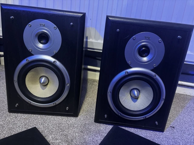 TDL NUCLEUS KV1 Black Speaker Pair 4-8 Ohms 20-110W £26.70 - PicClick UK