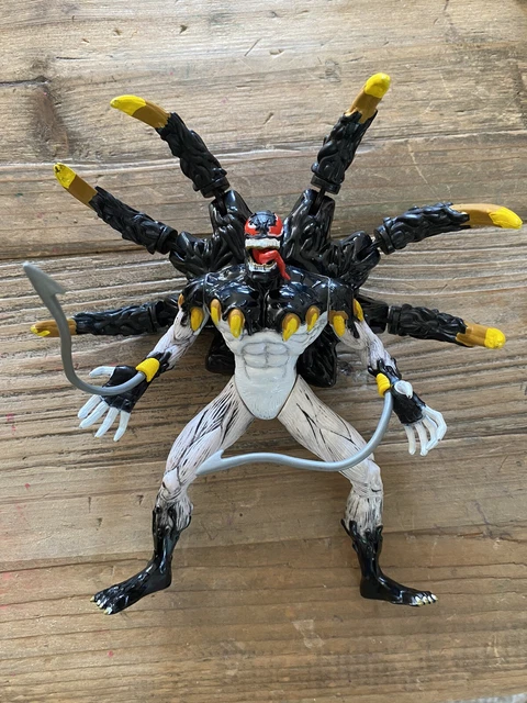 SPIDER-MAN ALIEN CARNAGE 7" Action Figure Pincer Attack Toy Biz 1996 ...