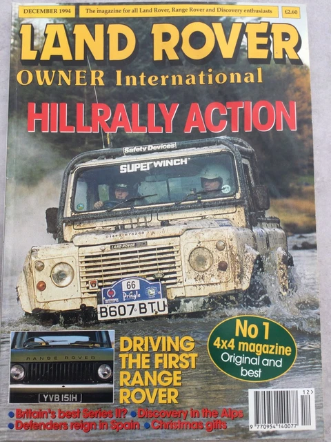 LAND ROVER OWNER International Magazine - December 1994 - Disco in Alps ...