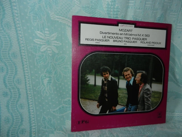 MOZART DIVERTIMENTO EN Mi bémol Majeur K563 Le Nuveau Trio Pasquier EUR 20,00 - PicClick FR