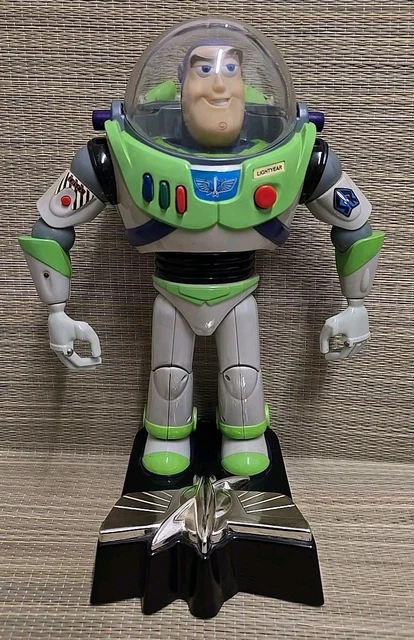 DISNEY PIXAR TOY Story Buzz Lightyear Thinkway Talking 32cm Toy ...