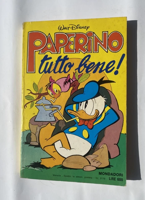 I CLASSICI DI WALT DISNEY 28 PAPERINO TUTTO BENE MONDADORI Aprile 1979 ...