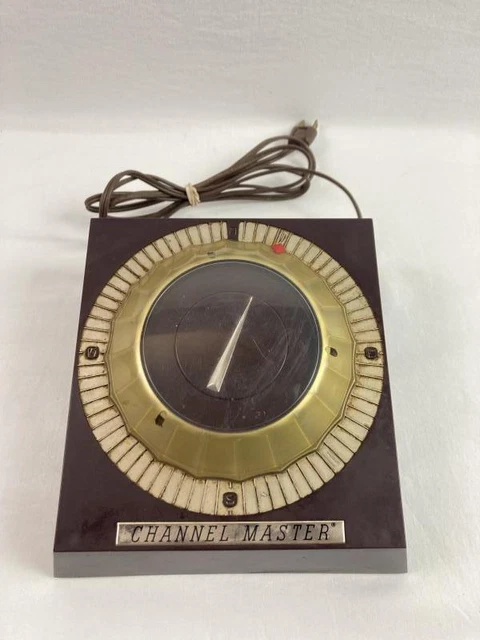 VINTAGE CHANNEL MASTER Electric Antenna Rotator Control Box Model 9524C ...