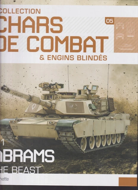 COLLECTION CHARS DE Combat N°05 M1 Abrams - The Beast EUR 10,00 ...