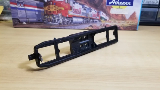 ATHEARN F7 A f7 b HO bare chassis frame locomotive drive train $5.68 ...