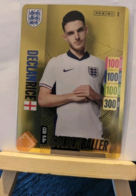 PANINI ADRENALYN XL Angleterre 2024 - Declan Rice Angleterre Golden ...