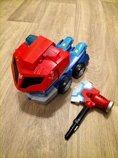 *COMPLETE* TRANSFORMERS ANIMATED Roll Out Command Optimus Prime £18.00 ...