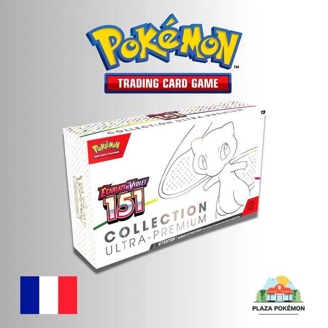 POKÉMON : COFFRET UPC UTB MEW 151 EV3.5 l COLLECTION ULTRA PREMIUM ...