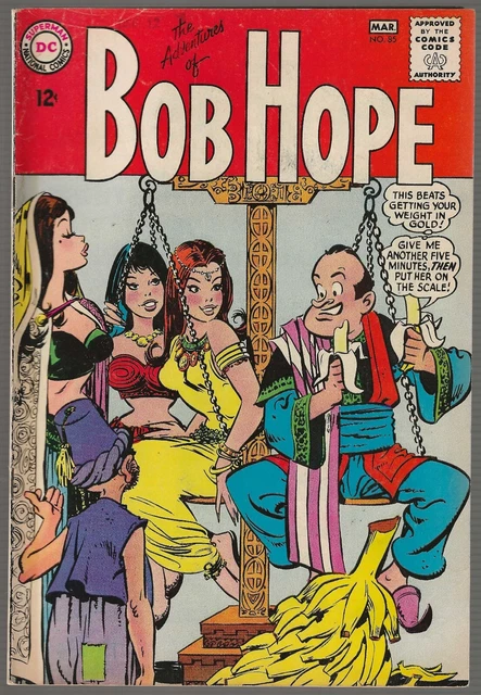 THE ADVENTURES OF Bob Hope #85 1964 DC Silver Age Comic Book Fine EUR 7 ...