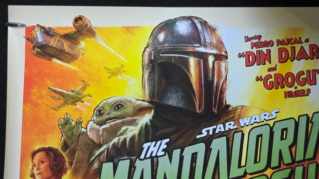 STAR WARS THE Mandalorian And Grogu Original Quad Cinema Poster £52.70 ...