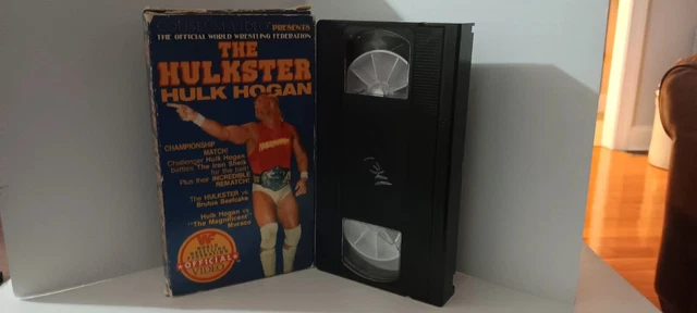 WWF THE HULKSTER Hulk Hogan VHS Coliseum Video Tape Wrestling WWE ...