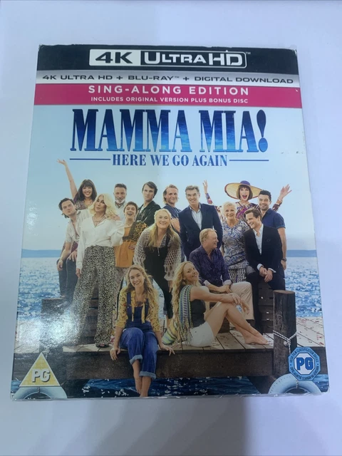 MAMMA MIA! - Here We Go Again (Blu-ray, 2018) (0656) £10.00 - PicClick UK