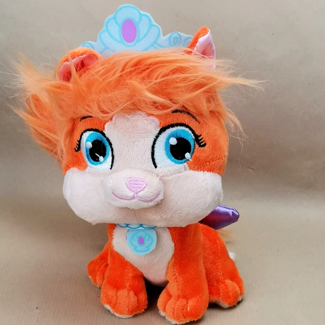 DISNEY PALACE PETS Treasure Princess Ariel Curious Cat Orange Kitty ...
