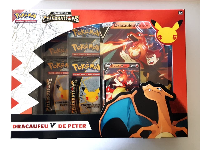 CELEBRATIONS 25 YEARS Dragonfire Box Box Pokemon Booster New Sealed ...
