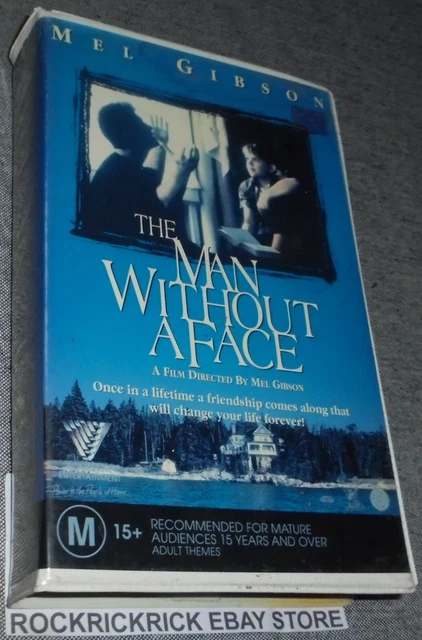 THE MAN WITHOUT A Face Vhs 1993 Mel Gibson Rare Roadshow Clamshell Case ...