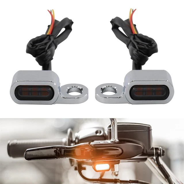 UNIVERSAL MINI LED Rear Turn Signal Light Run Indicator Lamp For BMW ...