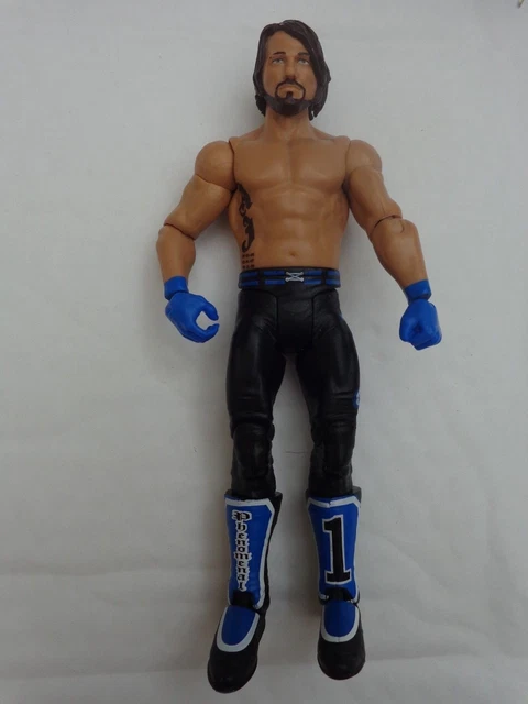 RARE WWE AJ Styles Mattel Basic Séries 68.5 68 B Action Catch Figurine ...
