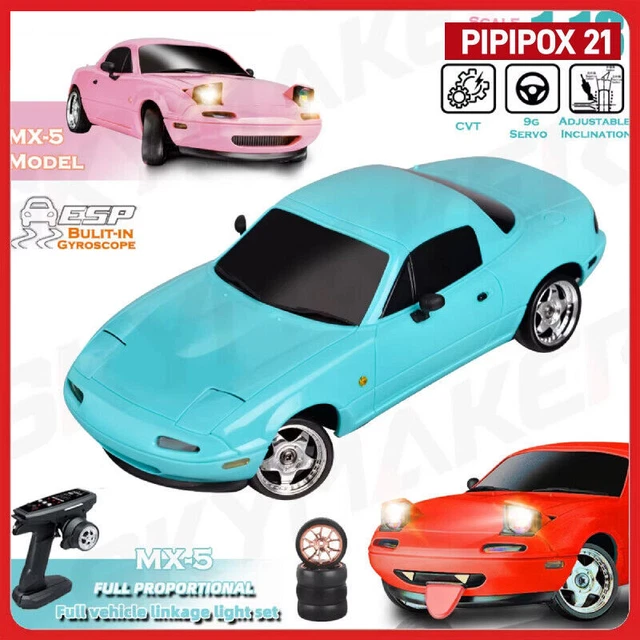 1/18 MODEL 2.4G 2WD ESP Gyroscope Full Scale Controlled Model RC Drift ...