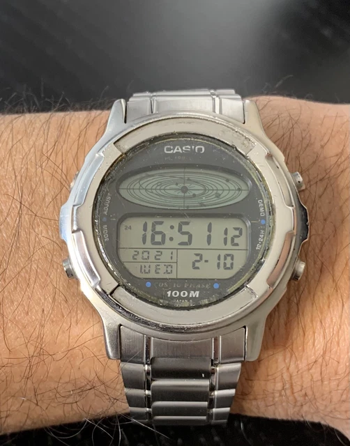 WATCH CASIO CGW-500 Module 830 Cosmo Phase Rare Vintage From 1989. EUR ...