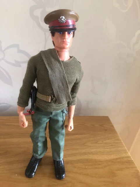 VINTAGE PALITOY ACTION Man Blue Pants Ex Talking Commander Figure £55. ...