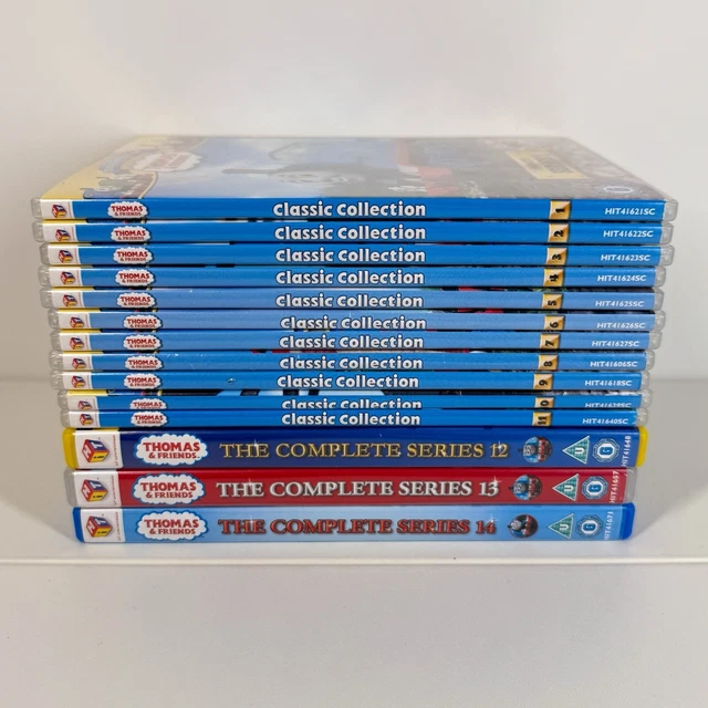 THOMAS & FRIENDS Classic Collection Series 1-11 + 12-14 DVD Bundle Set ...