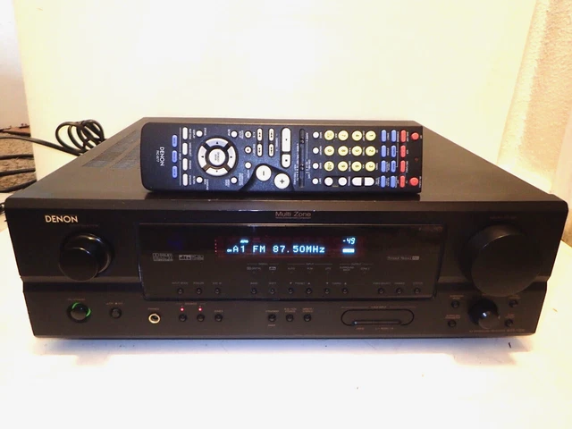 DENON AVR-1506 5.1 Channel Home Theater Multi Zone AV Surround Receiver ...