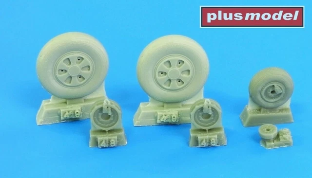 PLUS MODEL 1/48 Mikoyan-Gurevich MiG-21 Wheels Early $9.95 - PicClick AU
