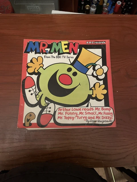 MR MEN ARTHUR Lowe reads Mr Bump/Funny/Small/Fussy/Topsy-Turvy/Dizzy ...