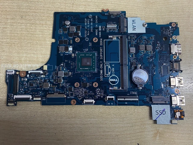 DELL INSPIRON 15 3595 Motherboard AMD A9-9425 LA-H872P 026MNR 26MNR £89 ...