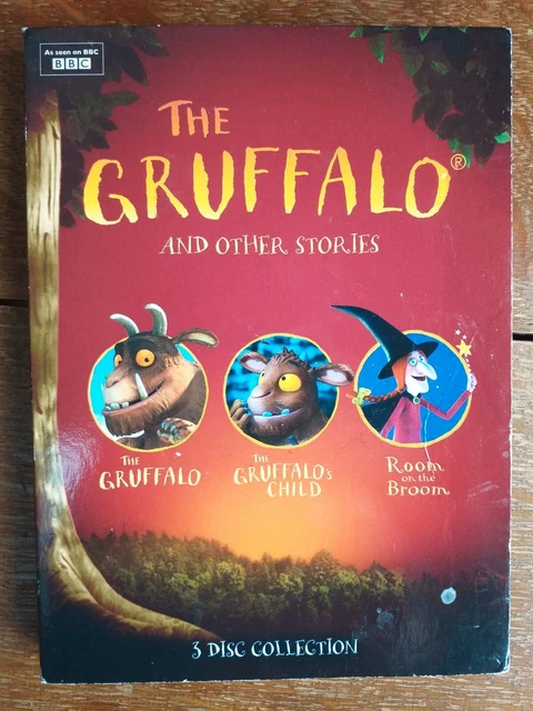 THE GRUFFALO, GRUFFALO'S Child And Room On The Broom 3 Disc Collection ...