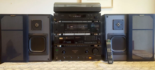 VINTAGE SONY STEREO System (1986-1991) $300.00 - PicClick AU