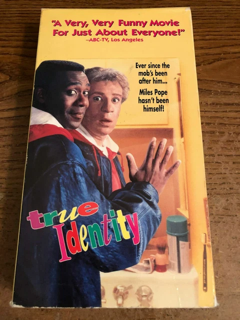 TRUE IDENTITY VCR VHS Tape Movie Lenny Henry Rated R Used £5.58 ...