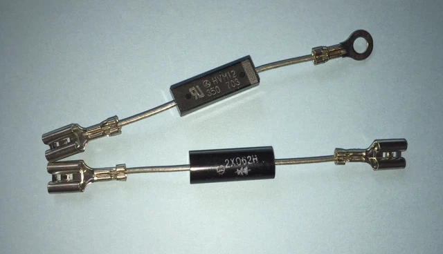 MICROWAVE OVEN DIODE Set 2X062H/HV-6X2P1 & HVM12/CL01-12 (Fuse blows on ...