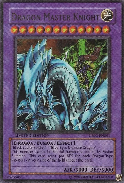 DRAGON MASTER KNIGHT UE02-EN001 Ultra Rare Limited Edition £12.66 ...