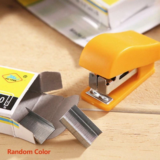 SUPER MINI SMALL Stapler Useful Mini Stapler Staples Supply Office ...