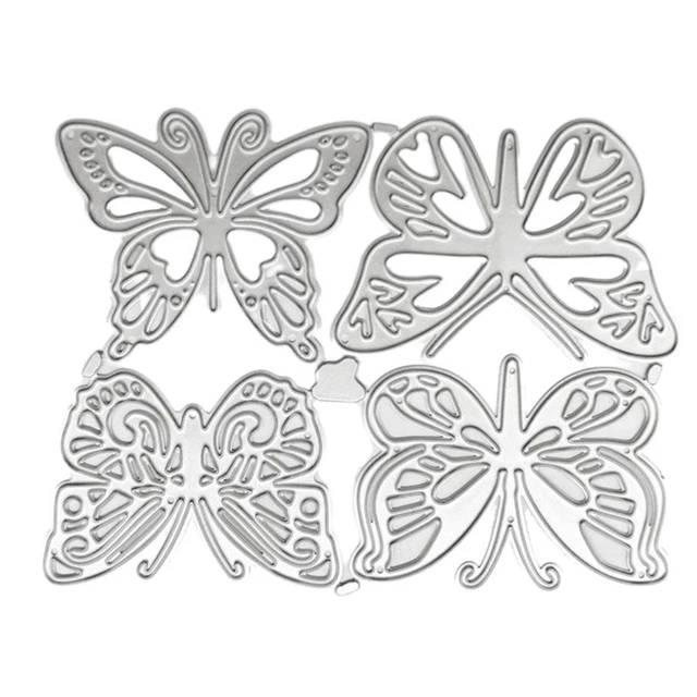 HOLLOW FOR BUTTERFLY Cutting Dies Stencil Scrapbooking DIY Album Stamp ...