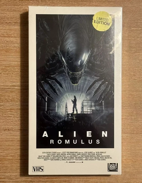 ALIEN: ROMULUS LIMITED Edition VHS 20th Century Studios Release 2024 IN ...