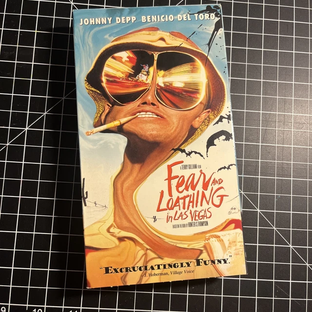 FEAR AND LOATHING in Las Vegas VHS 1998 Video Tape Johnny Depp Benicio ...