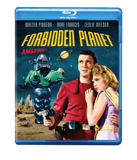 FORBIDDEN PLANET (BLU-RAY) Walter Pidgeon Anne Francis Fred McLeod ...