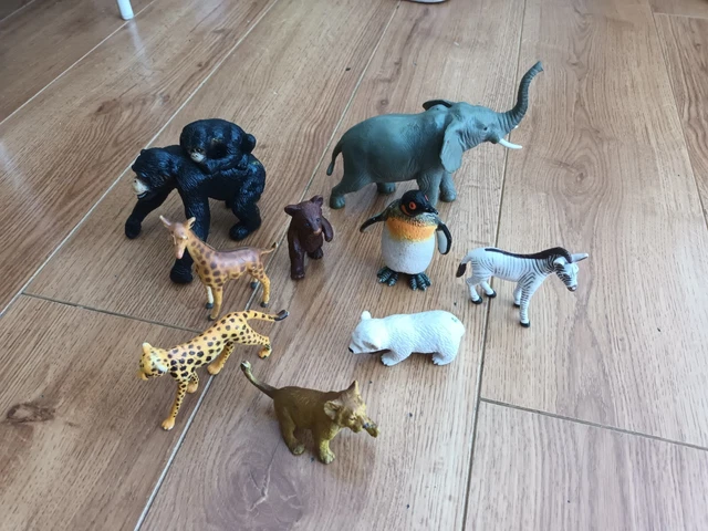 AAA WILD ANIMAL Bundle Lion Cub Cheetah Elephant Chimpanzee Polar Bear ...