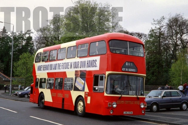 35MM SLIDE KELVIN Central Buses Leyland Fleetline LMS155W Balloch 1993 ...